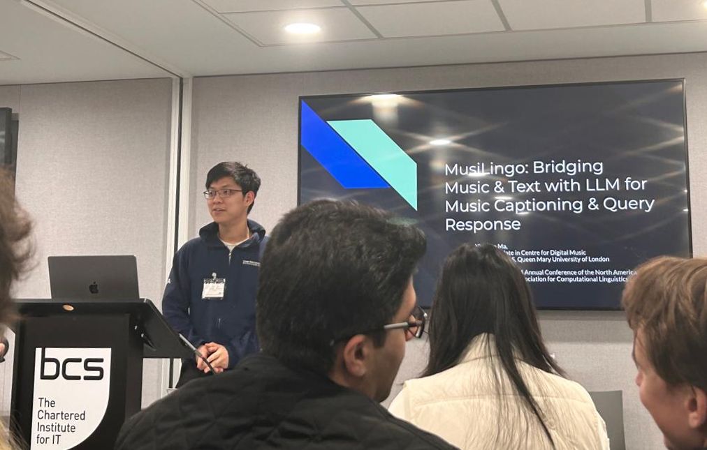 AIM PhD candidate presents “MusiLingo” at workshop – UKRI Centre for ...